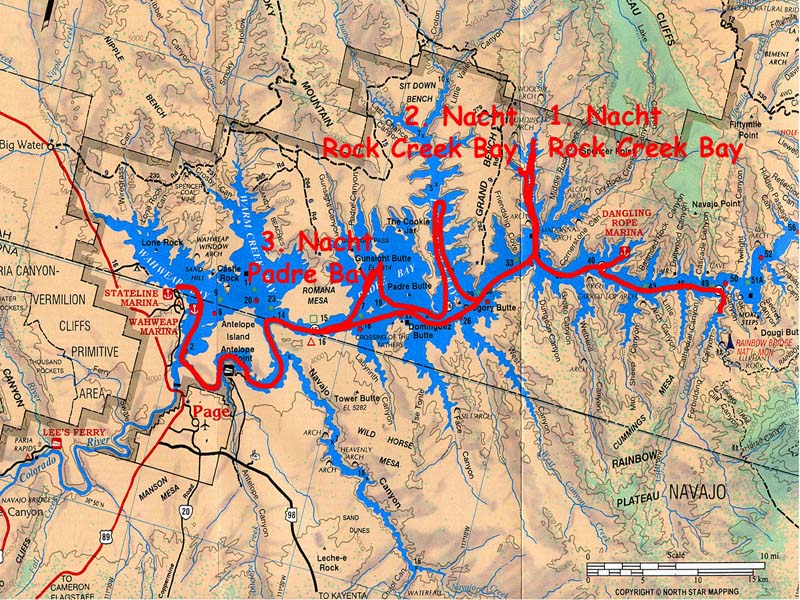 Hausboottour auf dem Lake Powell